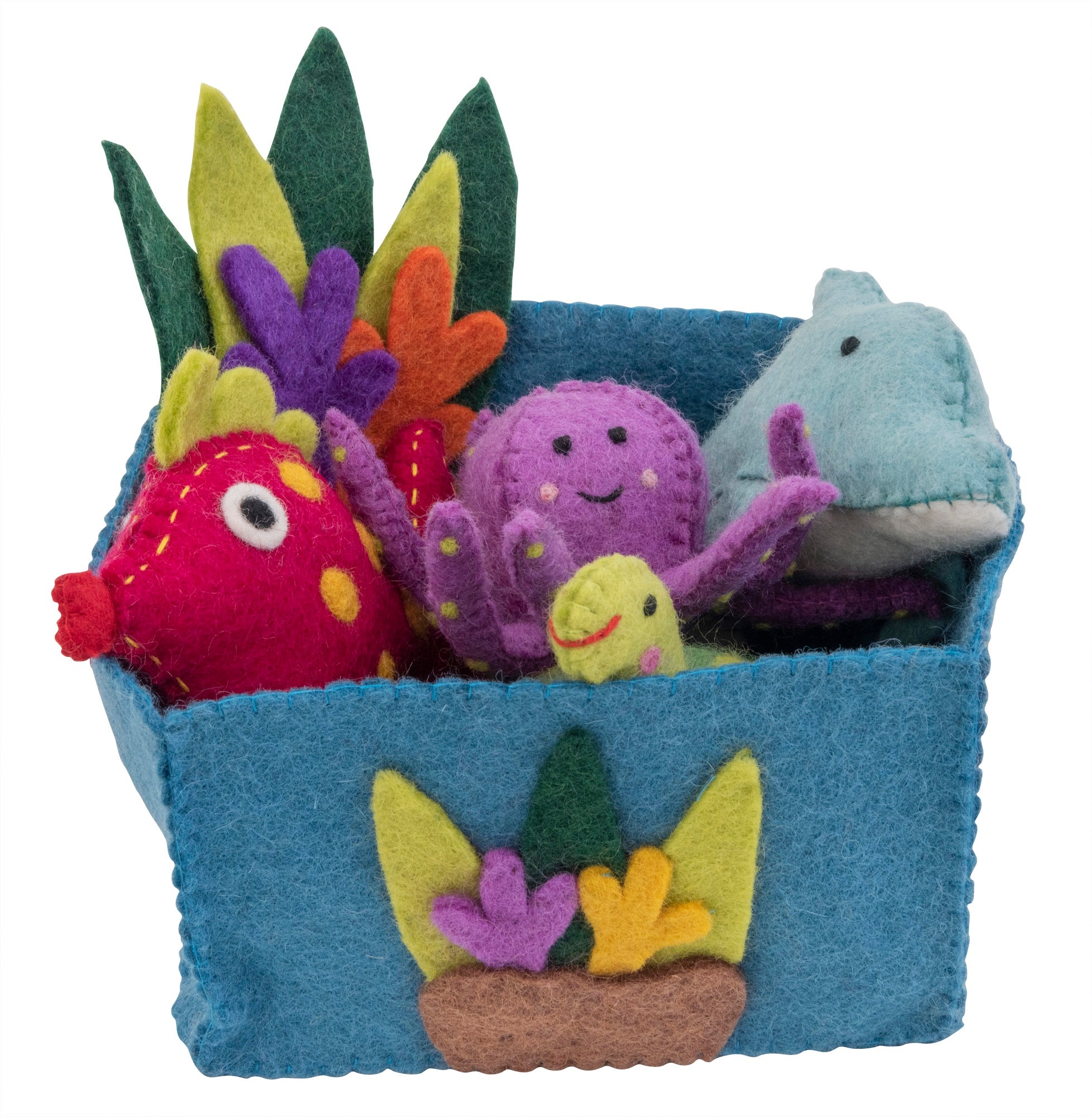 ocean felt playset - missing dolphin – The Small Folk